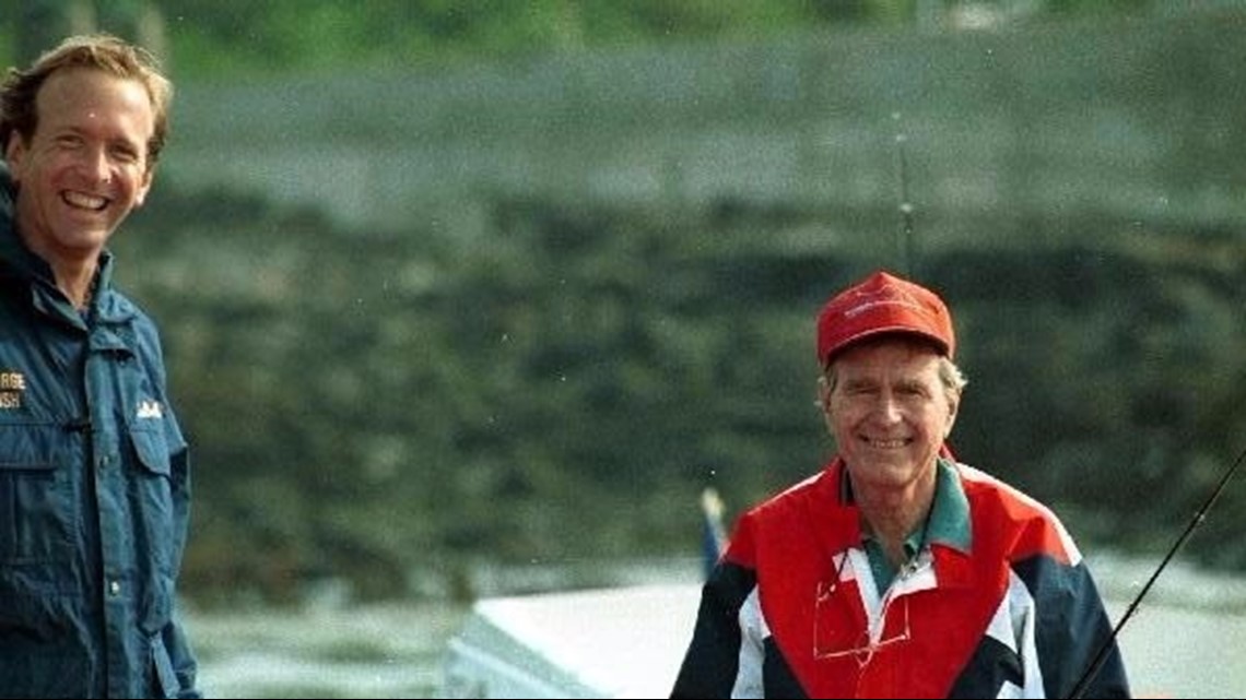 Emotional Neil Bush on his mother's life and legacy | khou.com