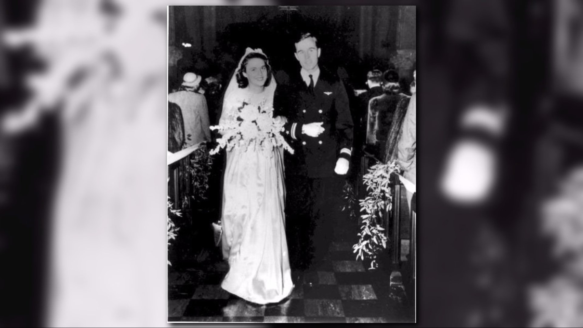 Photos: Wedding of George H.W. Bush, Barbara Bush | khou.com