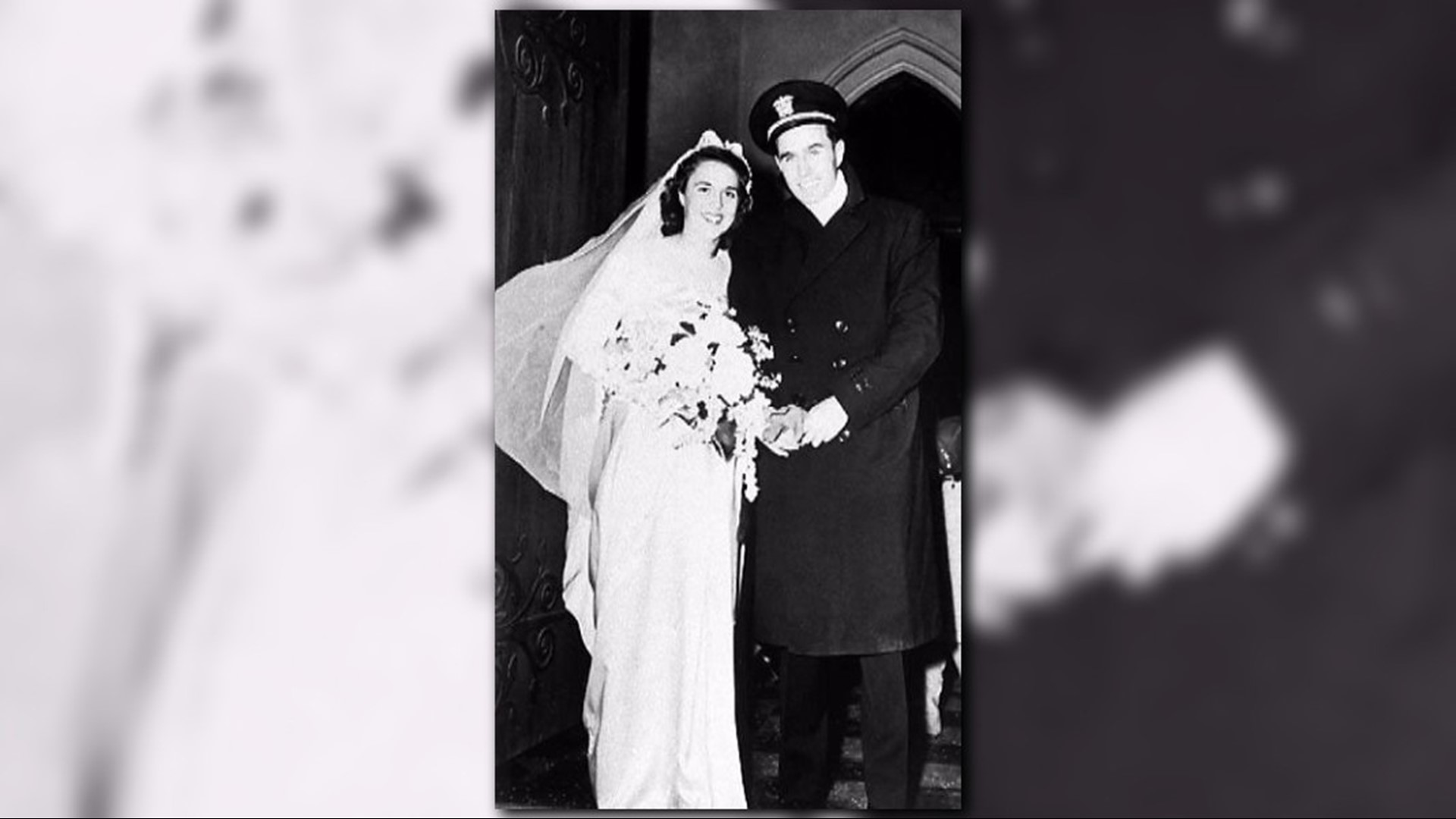 Photos: Wedding of George H.W. Bush, Barbara Bush | khou.com