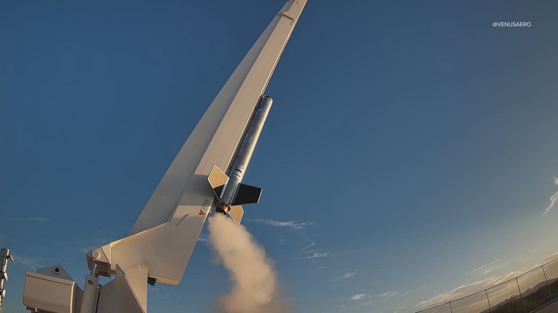 Venus Aerospace completes test flight of its hypersonic rocket engine ...