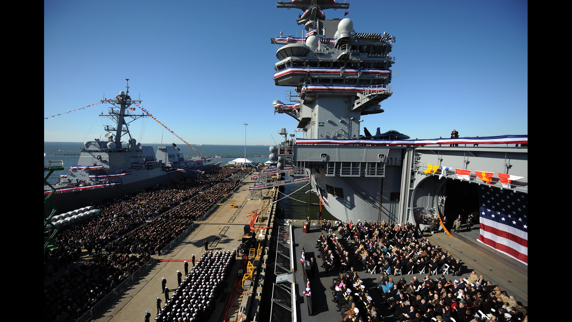 Photos: U.S.S. George H.W. Bush Aircraft Carrier | khou.com