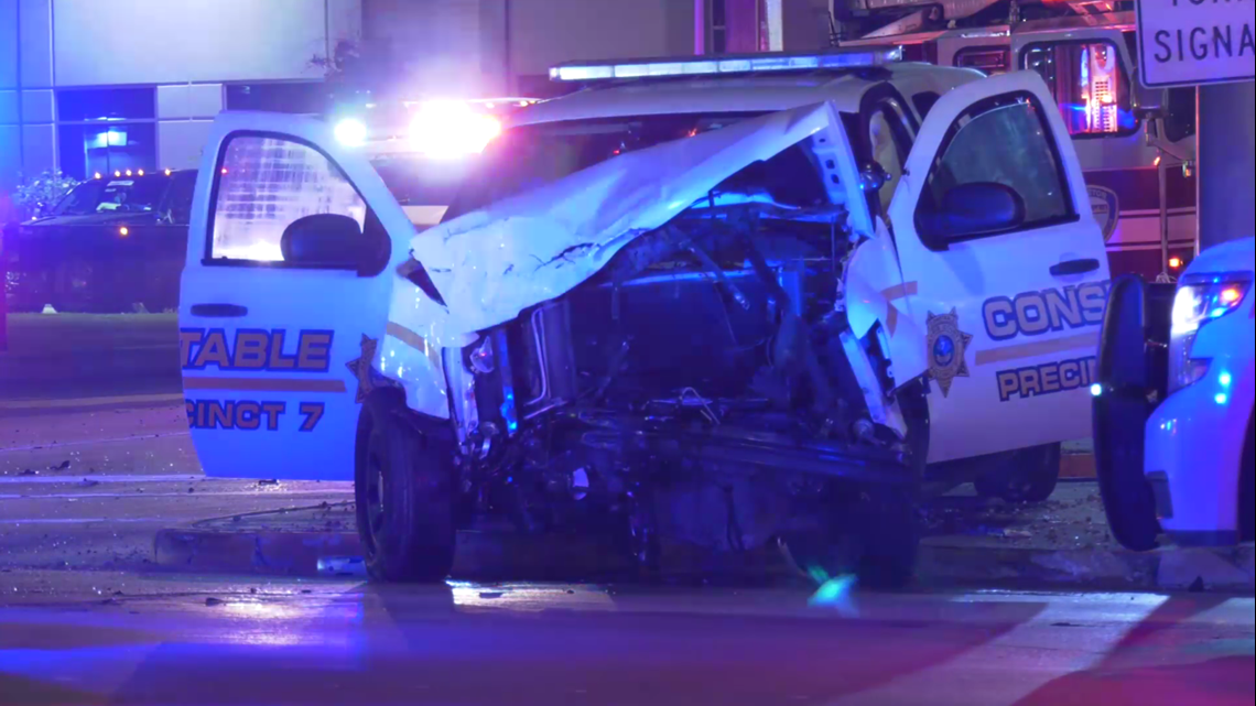 Harris County Precinct 7 constable deputy involved in crash | khou.com