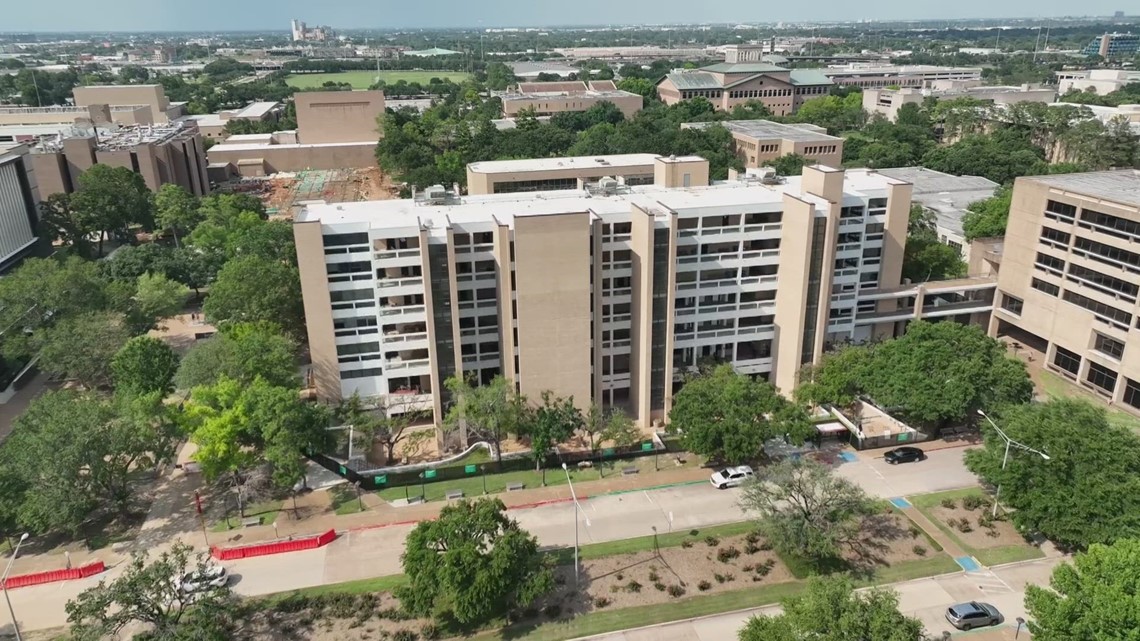 Renovation plans for UH's Agnes Arnold Hall | khou.com