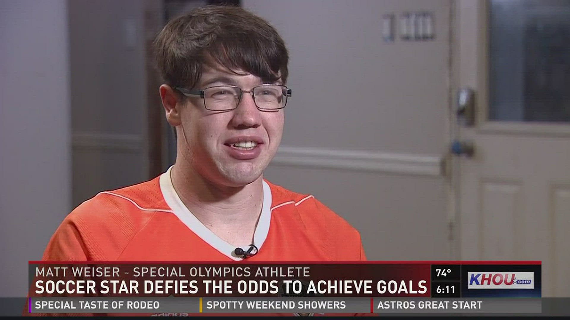 Special Olympians featured on KHOU 11 honored by Rep. Ted Poe | khou.com