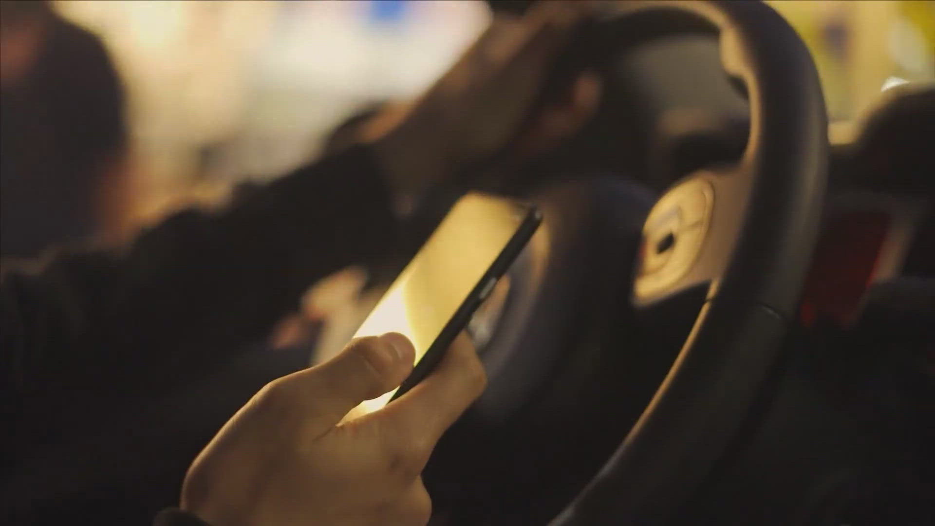 Distracted driving: The average time it takes to check a text if five ...