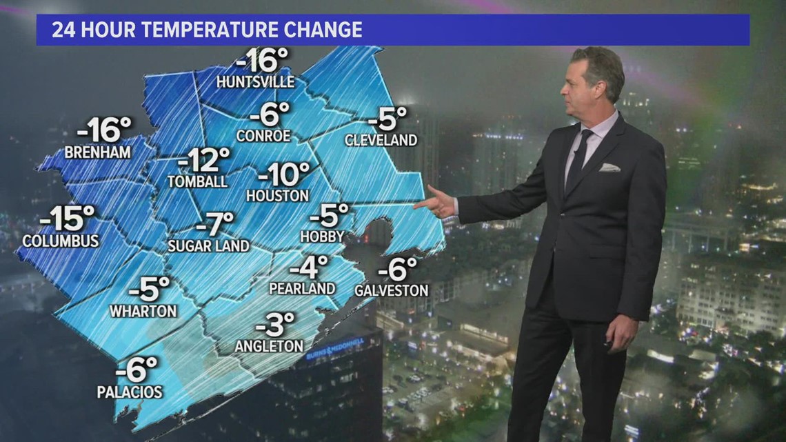 Cold front coming to Houston | Timeline for arrival | khou.com