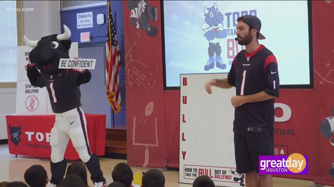 Texans Mascot Toro takes the bull out of bullying | khou.com