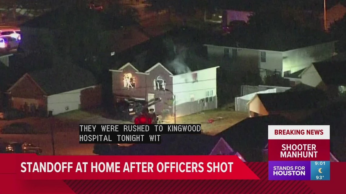 Update: Police in standoff with man believed to have shot 3 officers in ...