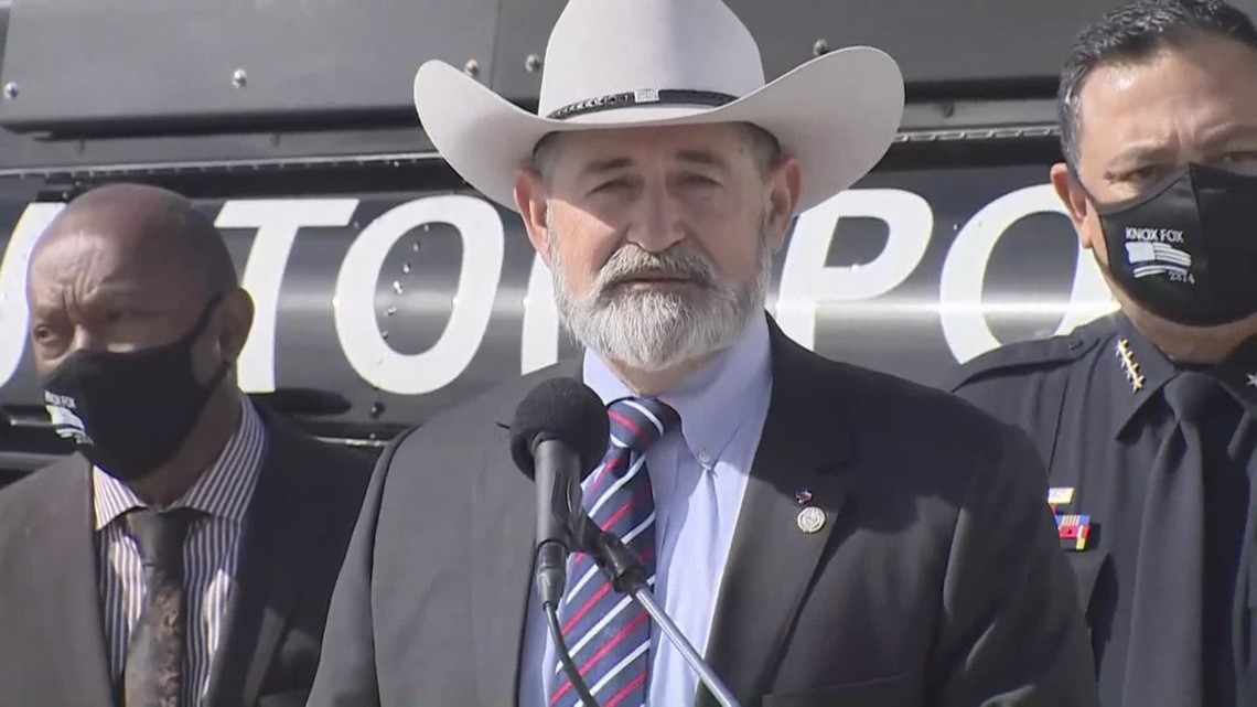 HPD dedicates new helicopter to fallen officer Jason Knox | khou.com