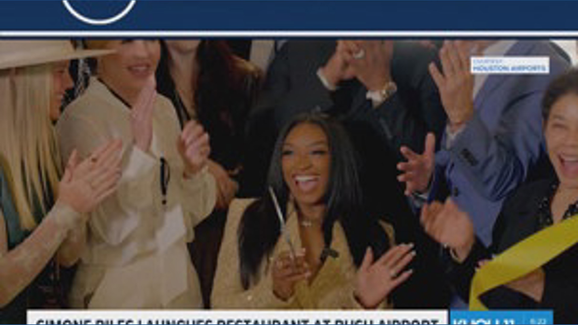 Simone Biles launches restaurant at Bush airport | khou.com