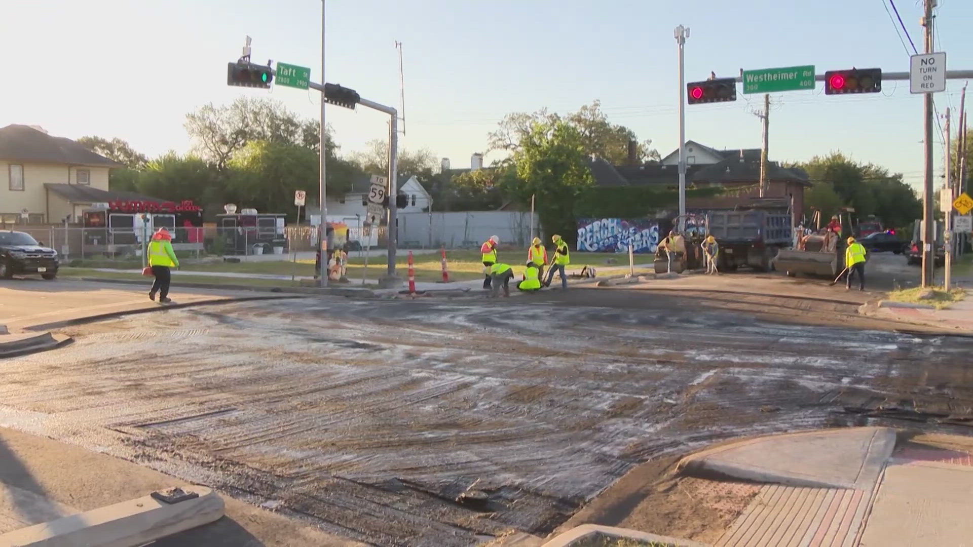 Houston’s rainbow crosswalks in Montrose removed after Gov. Abbott’s directive | khou.com