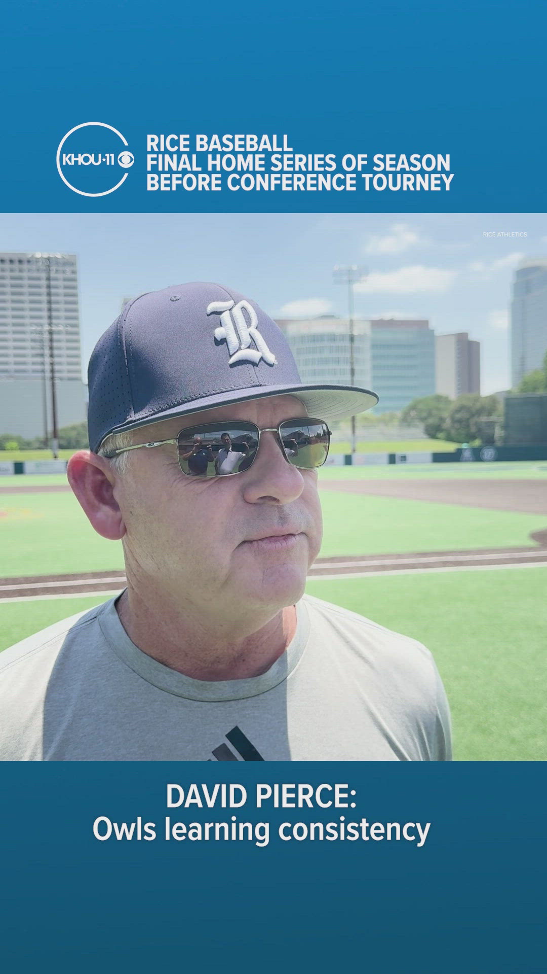 Under Pierce, Rice baseball learning consistency, hopes to clinch ...