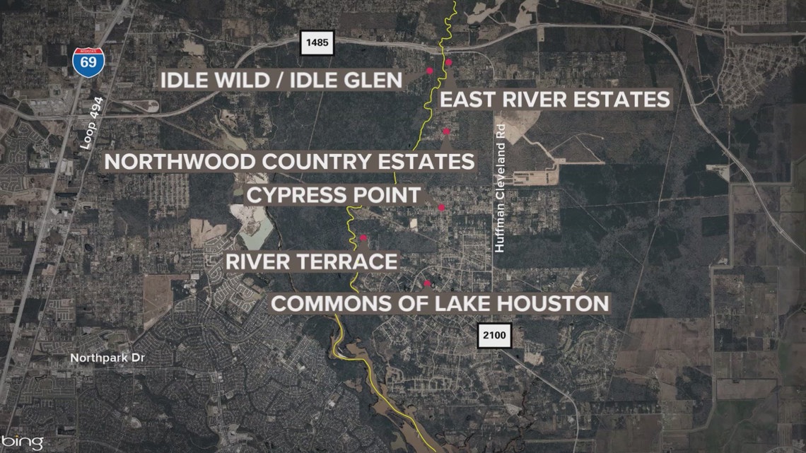 Harris County evacuation zones: Flooding along San Jacinto River | khou.com