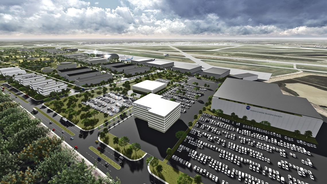 Photos: Proposed spaceport at Ellington Airport | khou.com