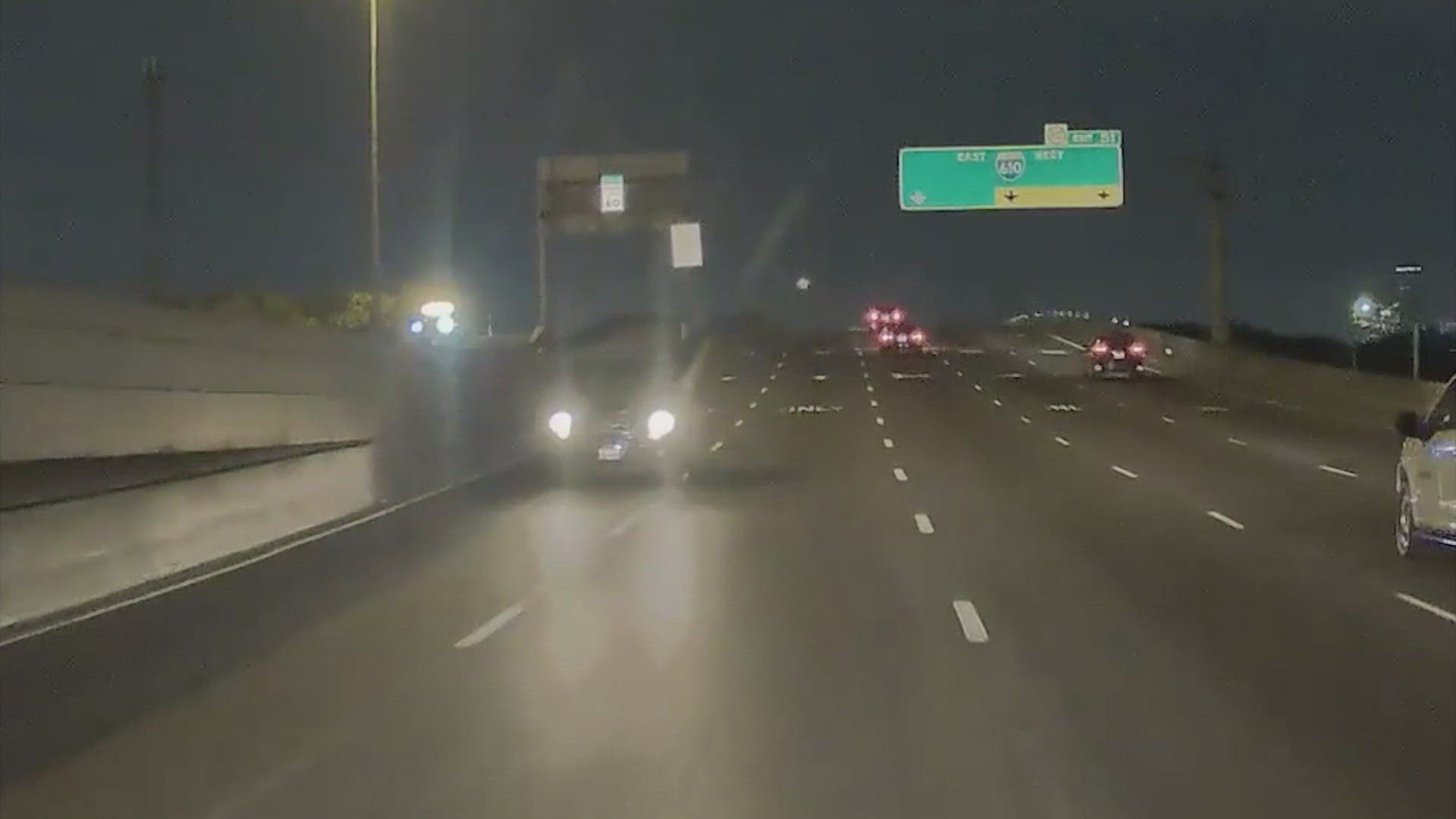 Wrong-way driver causes crash, chaos on I-45, witnesses say | khou.com