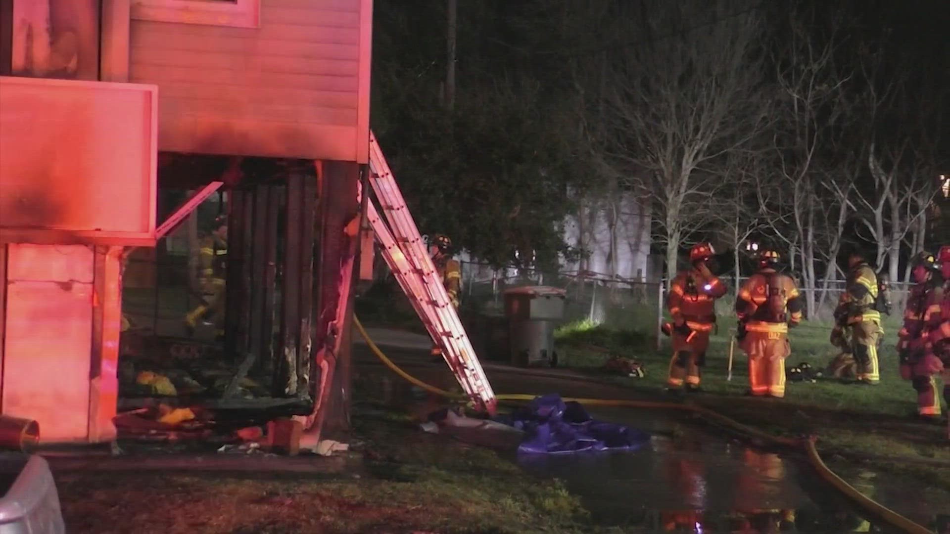 Arson suspected in Galveston house fire that killed woman, hospitalized ...