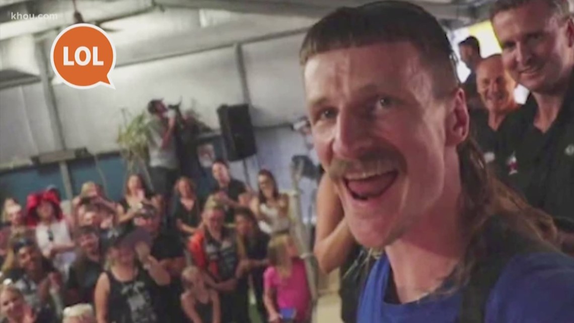 Man wins 'world's best mullet' in Mulletfest competition | khou.com
