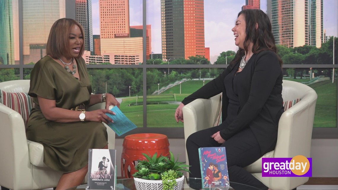 Houston romance author Angelina M. Lopez | khou.com