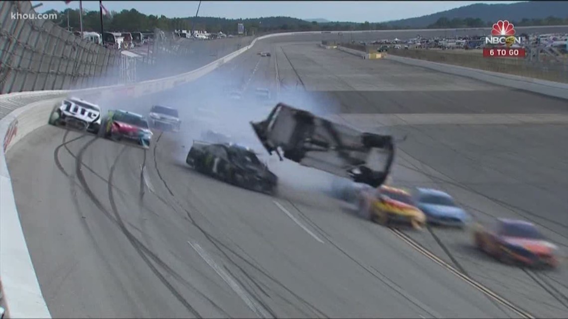 Caught on Camera: Car flips over and lands back on wheels in the middle ...