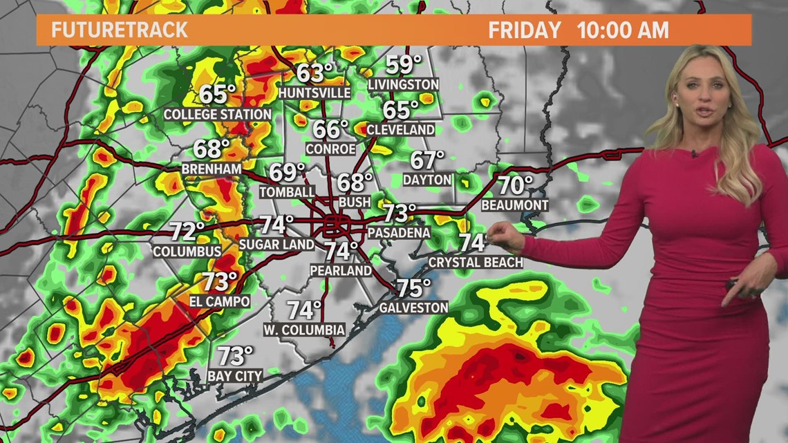 Gov. Abbott makes stop in Conroe, Texas | khou.com