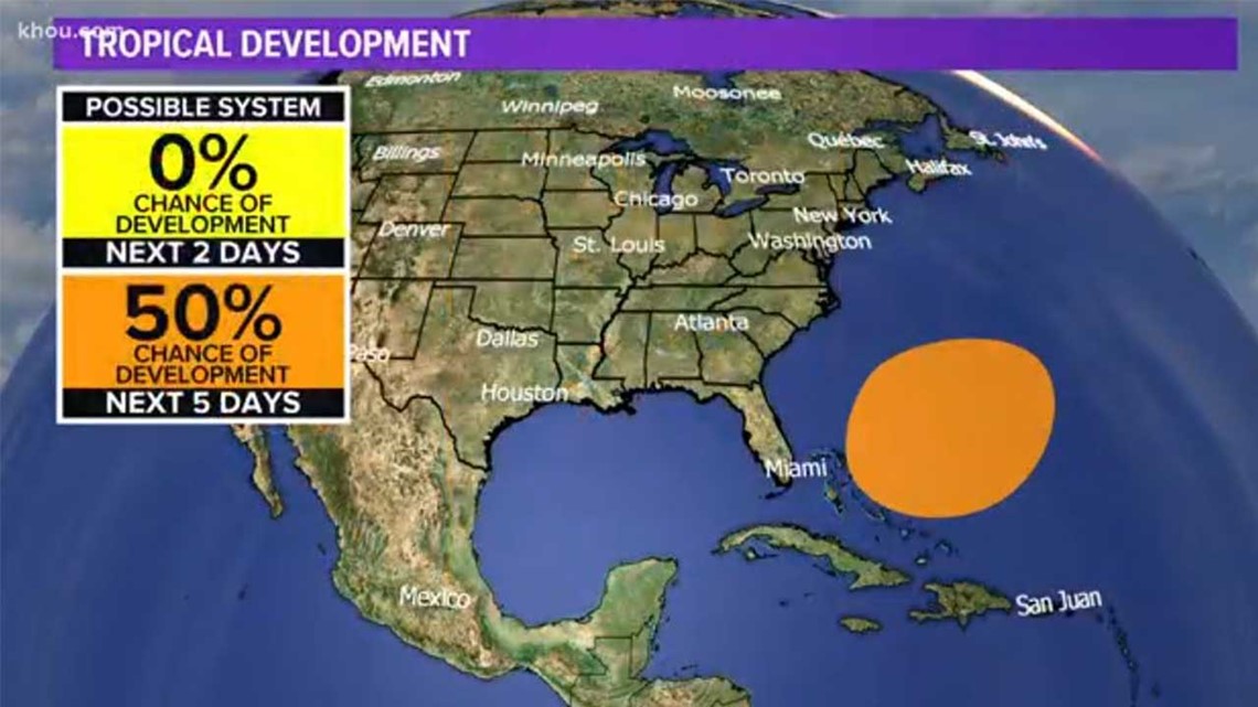 National Hurricane Center watches system in the Atlantic | khou.com