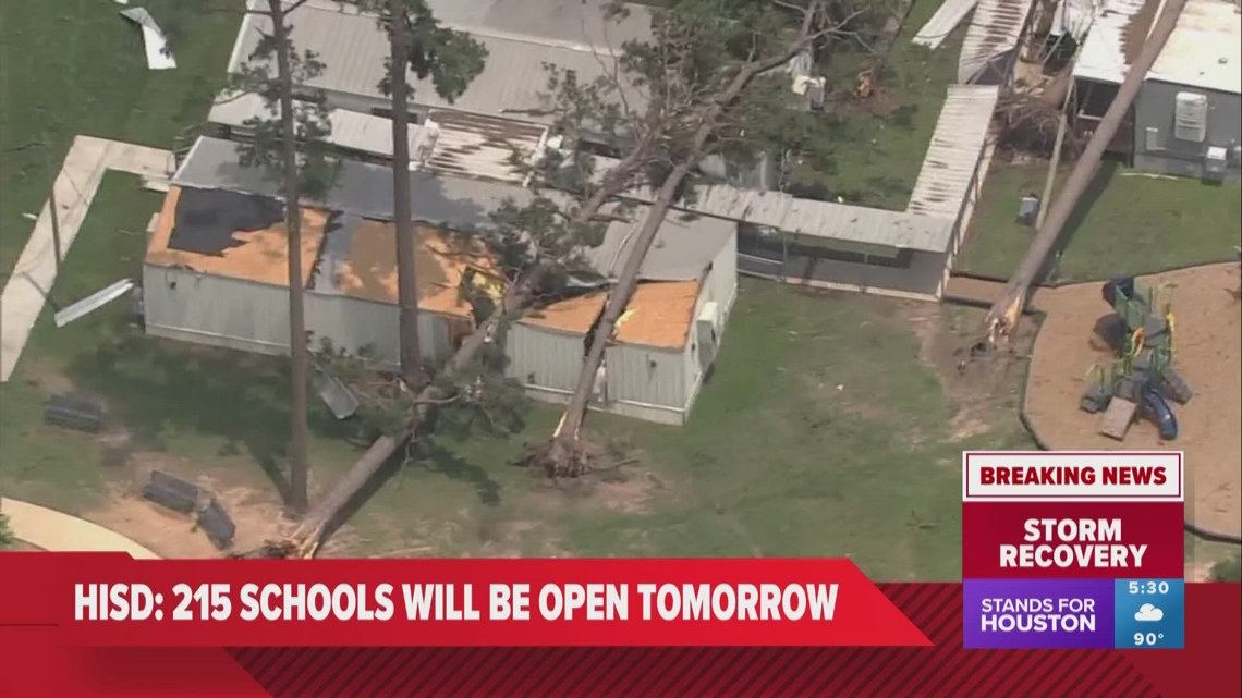 215 HISD campuses will be open Monday, Cy Fair ISD and Spring Branch ...