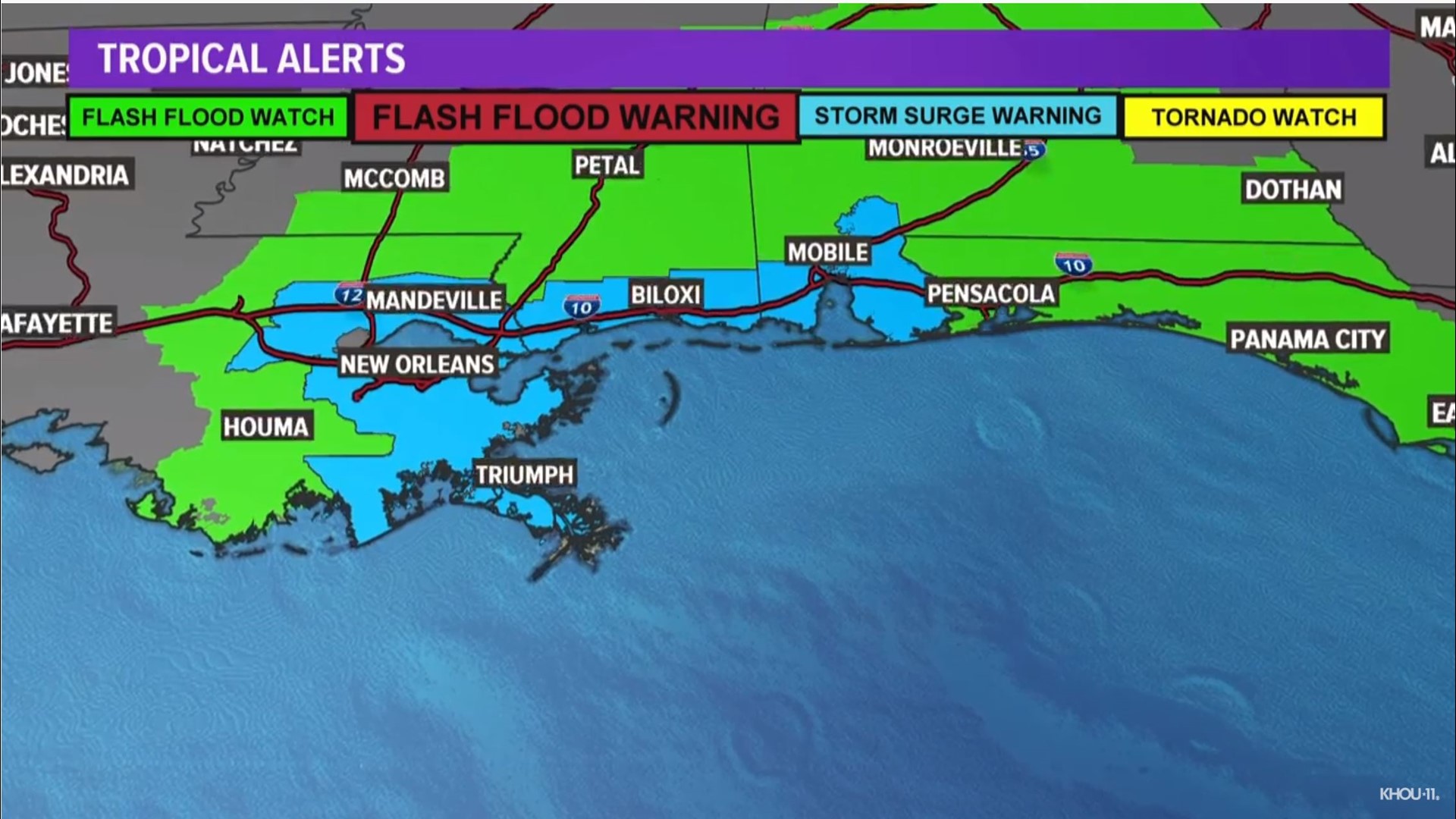 Sally update: Tropical storm track, path and models in Gulf | khou.com