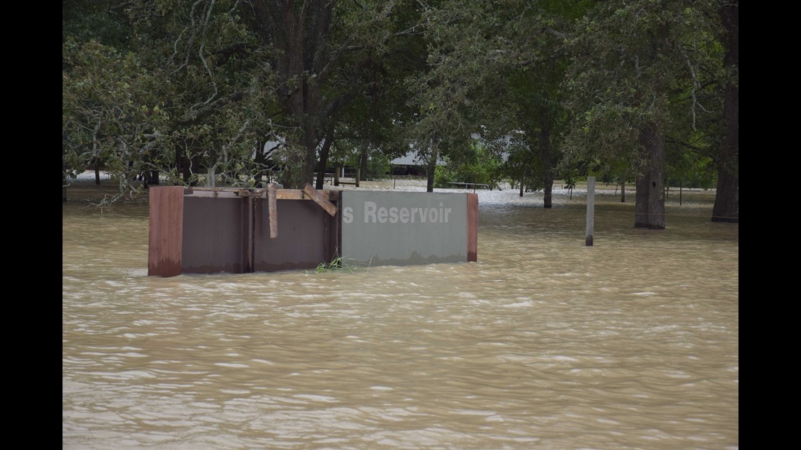Photos: Addicks Reservoir overflow floods west Houston neighborhoods ...