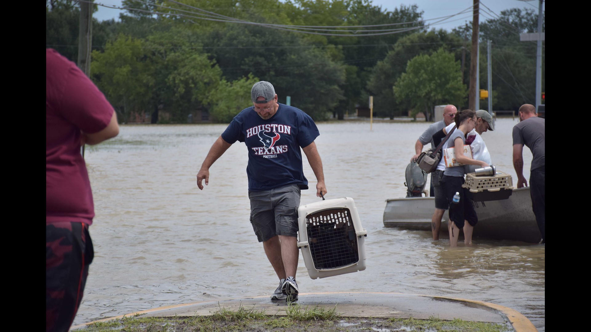 Photos: Addicks Reservoir overflow floods west Houston neighborhoods ...
