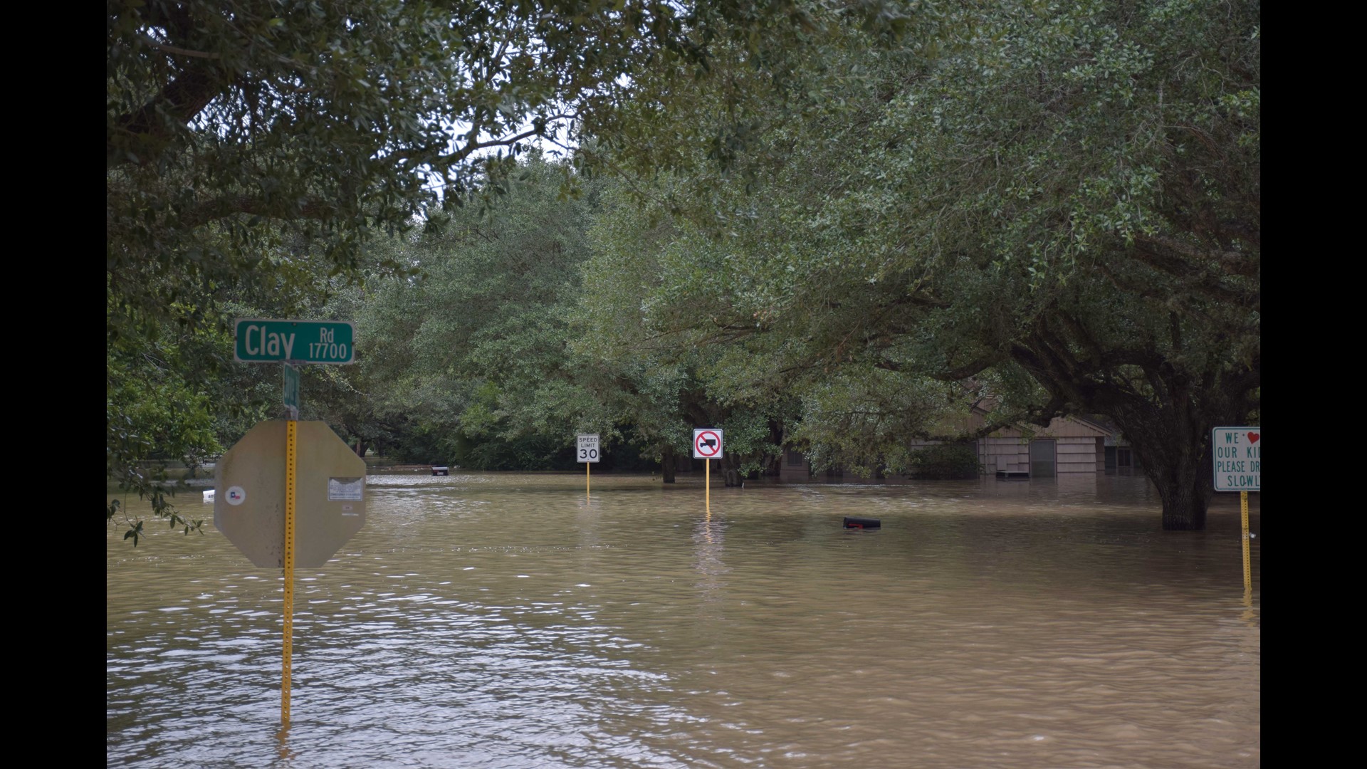 Photos: Addicks Reservoir overflow floods west Houston neighborhoods ...