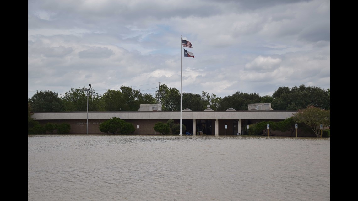 Photos: Addicks Reservoir overflow floods west Houston neighborhoods ...