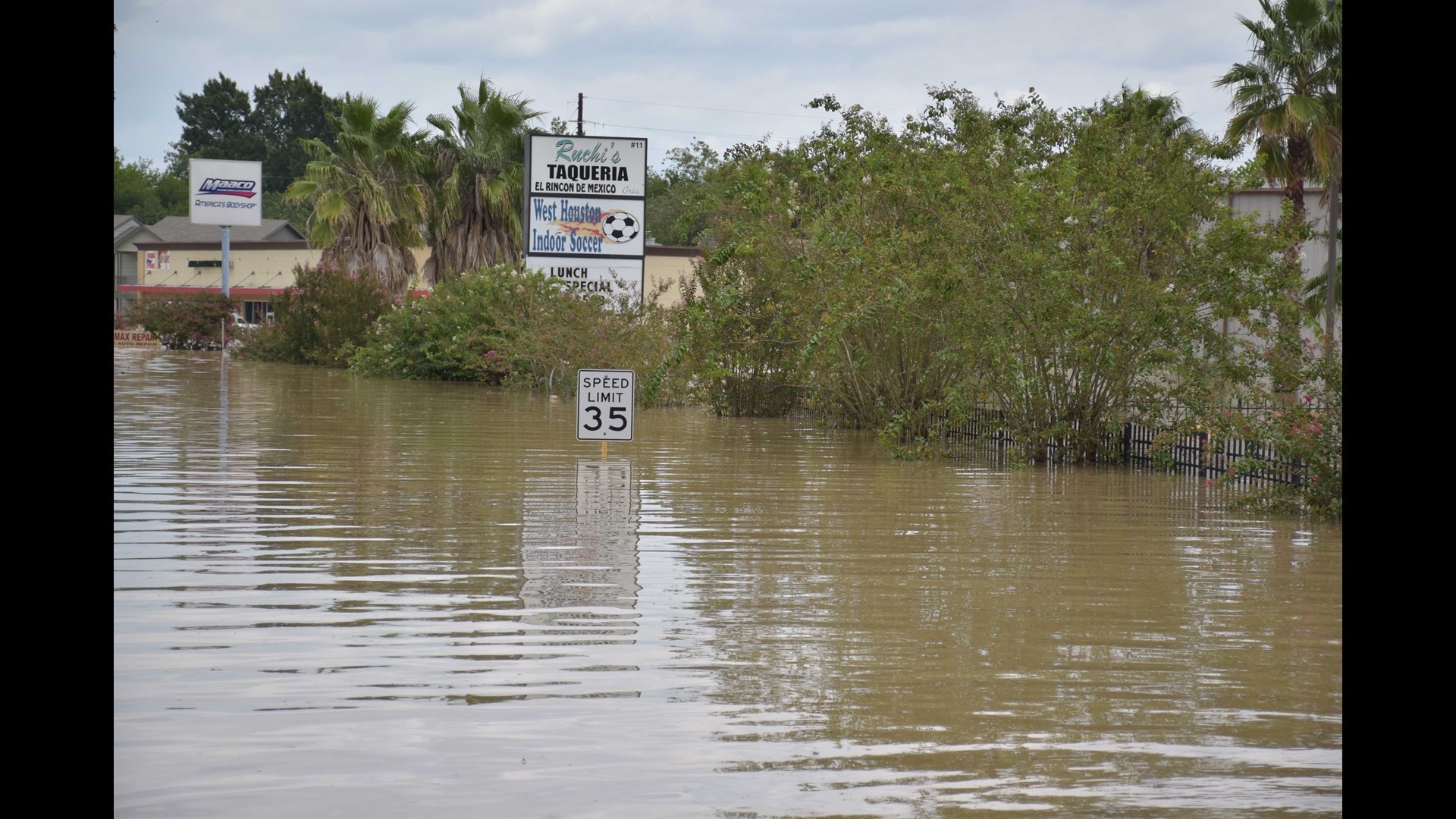 Photos: Addicks Reservoir overflow floods west Houston neighborhoods ...