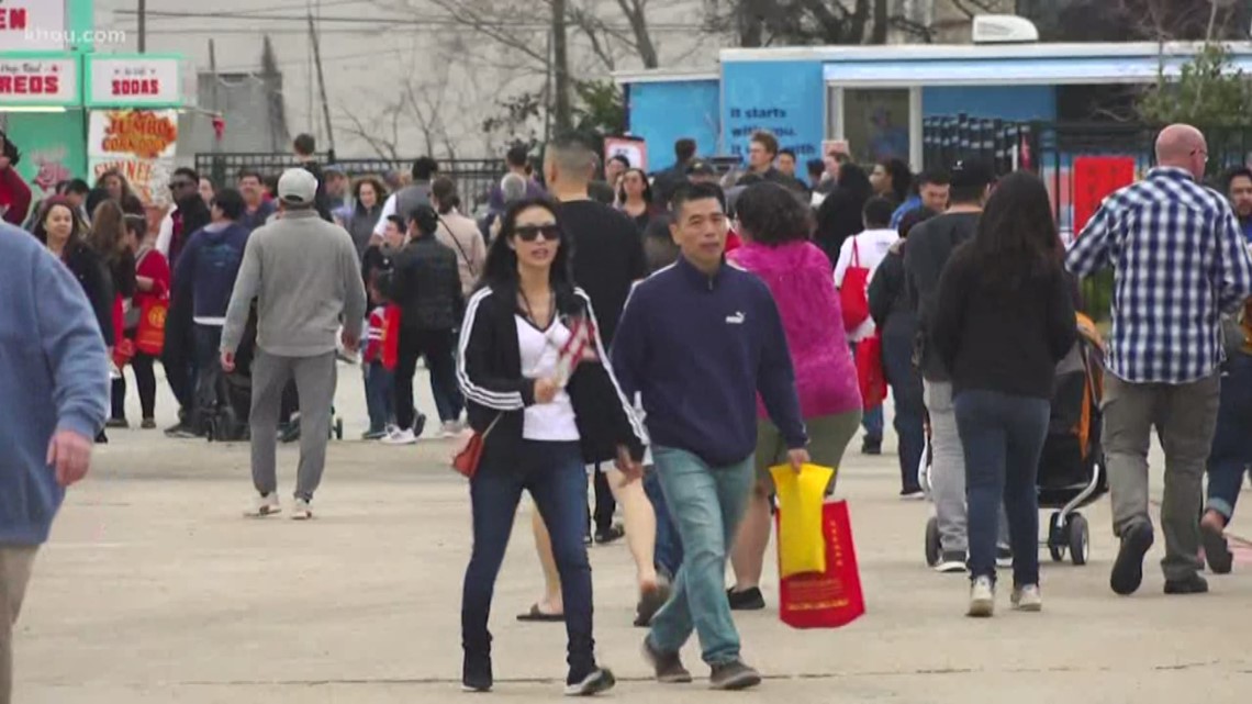 no apparent anxiety over coronavirus at Chinese New Year Festival ...