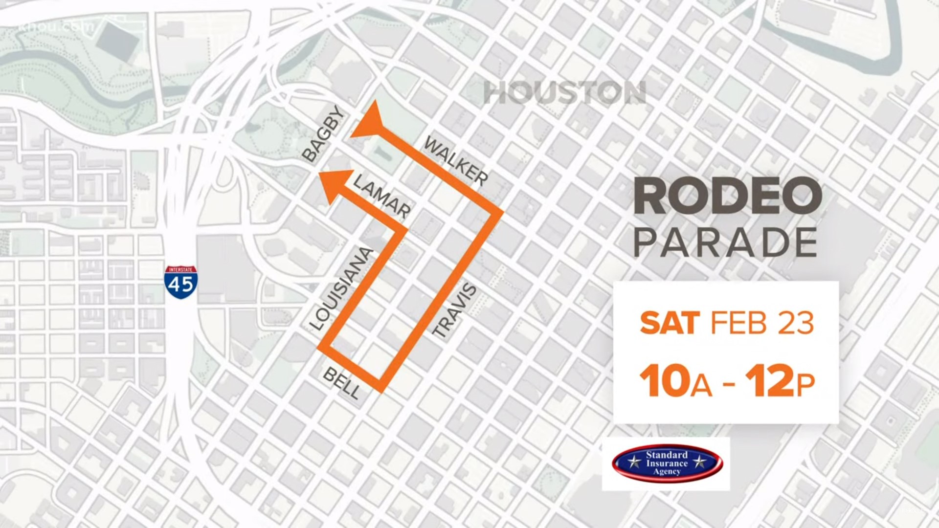 Street closures for the RodeoHouston Parade, Rodeo Run 10K | khou.com