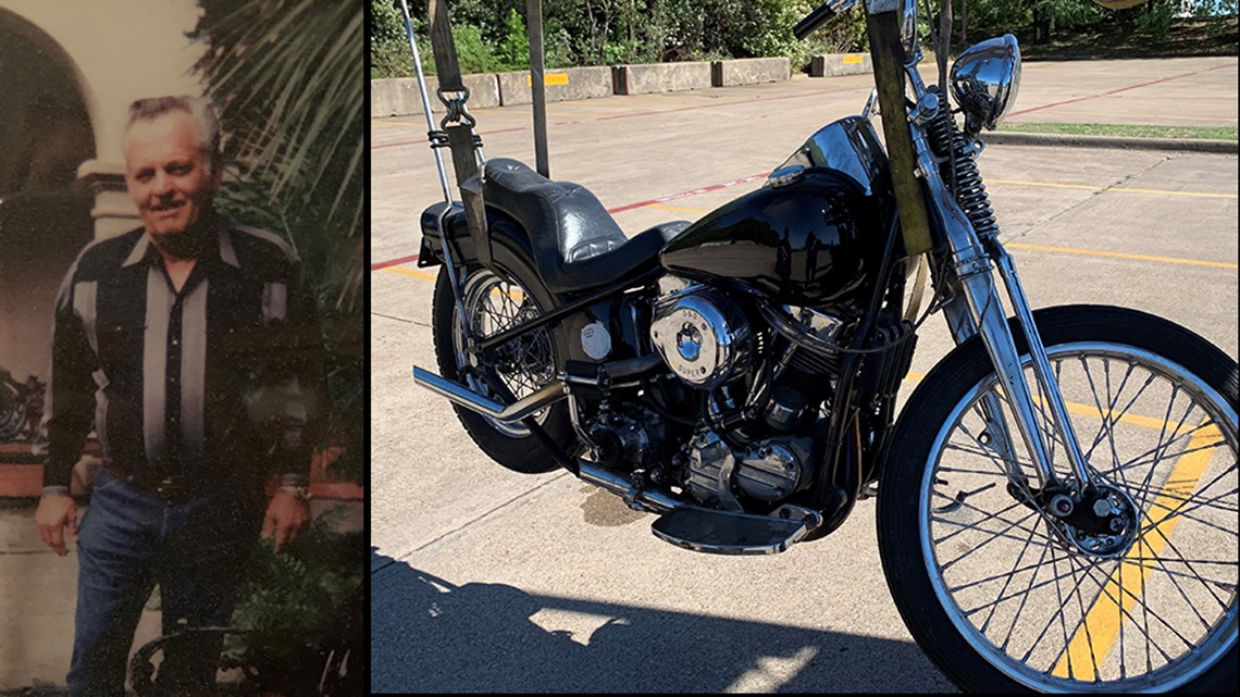 Harley Davidson stolen nearly 50 years ago returned to Houston owners ...