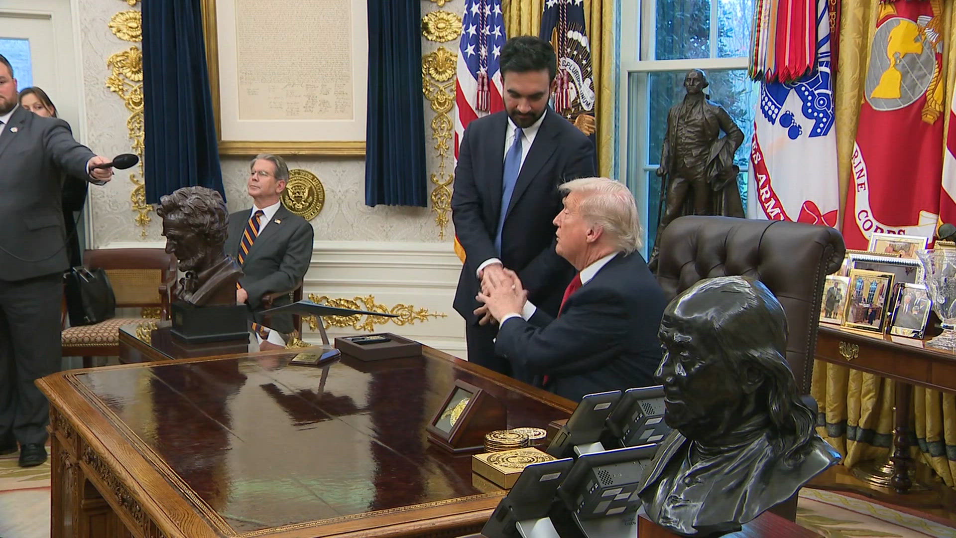 Trump-Mamdami meeting: President and New York Mayor-elect meet at White ...
