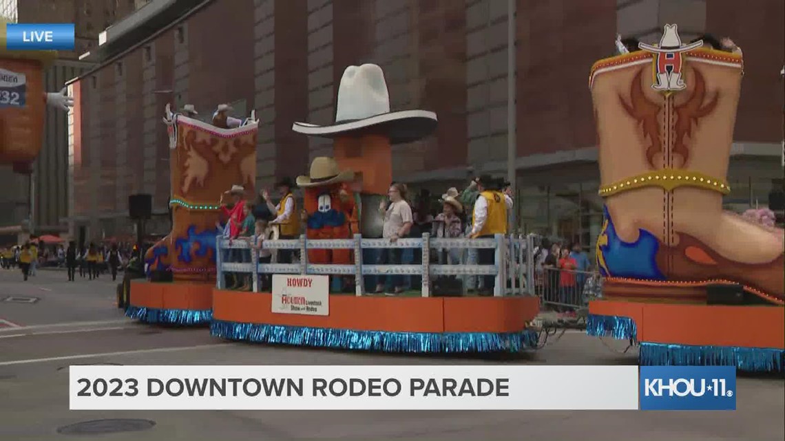 Rewatch it: 2023 Downtown Rodeo Parade in Houston | khou.com