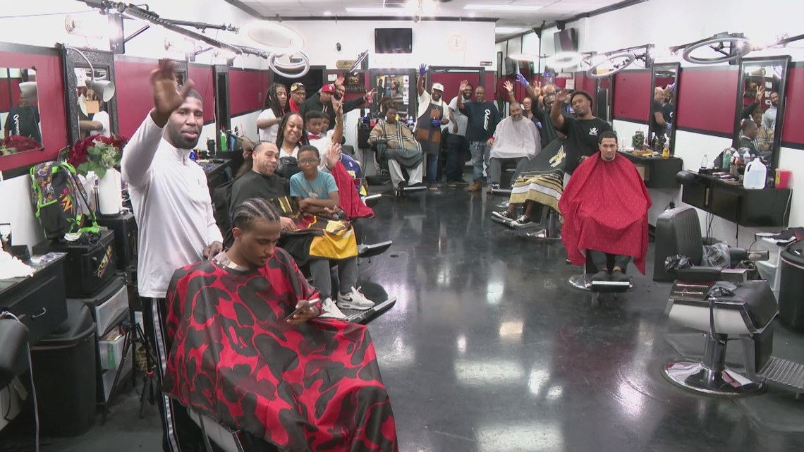 West Houston barbershop reopens one week after car plows through ...