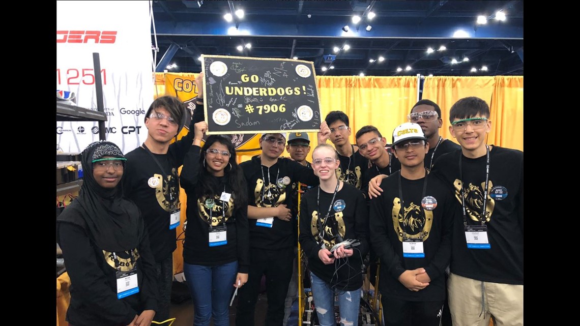 Group of refugees hoping to win big at Global Robotics Championship in ...