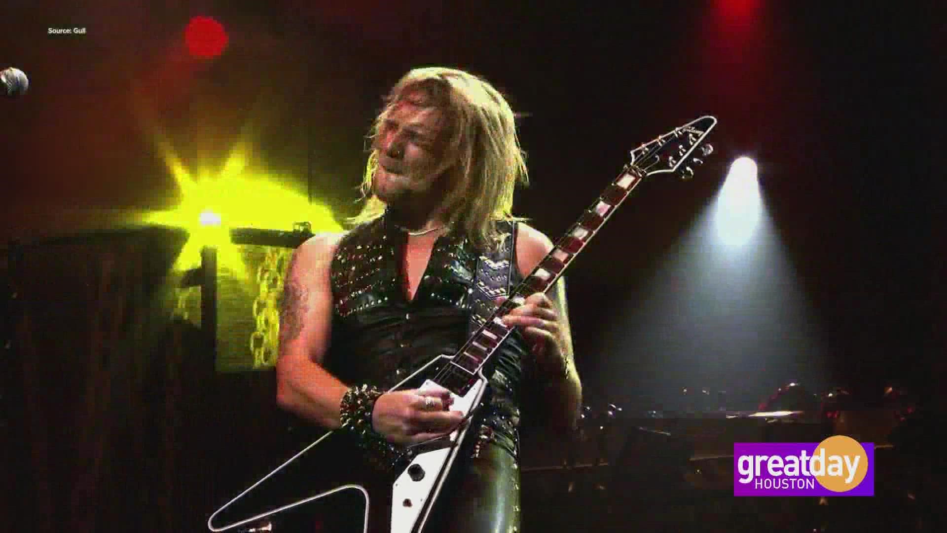 Judas Priest guitarist Richie Faulkner | khou.com