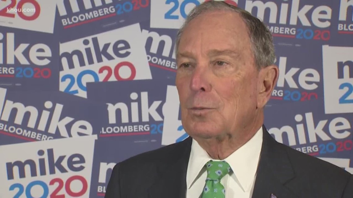 One-on-one with Michael Bloomberg as he campaigns in Houston | khou.com