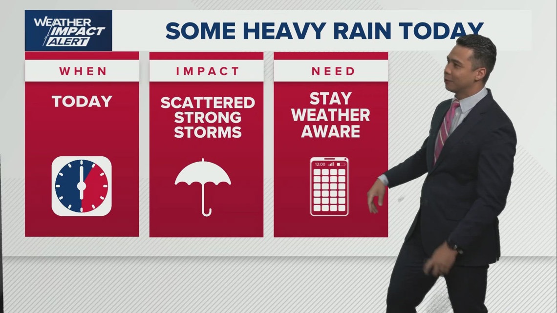 Houston forecast: Storms, downpours later today bring flooding concerns ...