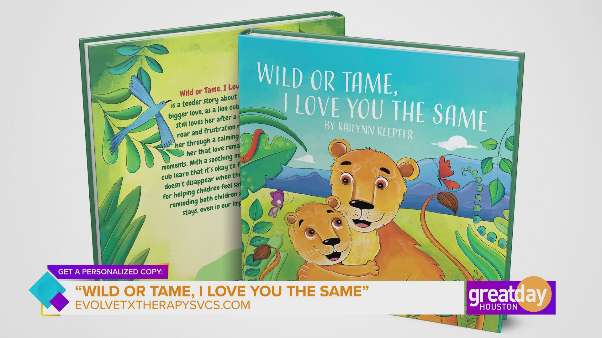 "Wild or Tame, I Love You the Same" by Kailynn Klepfer | khou.com