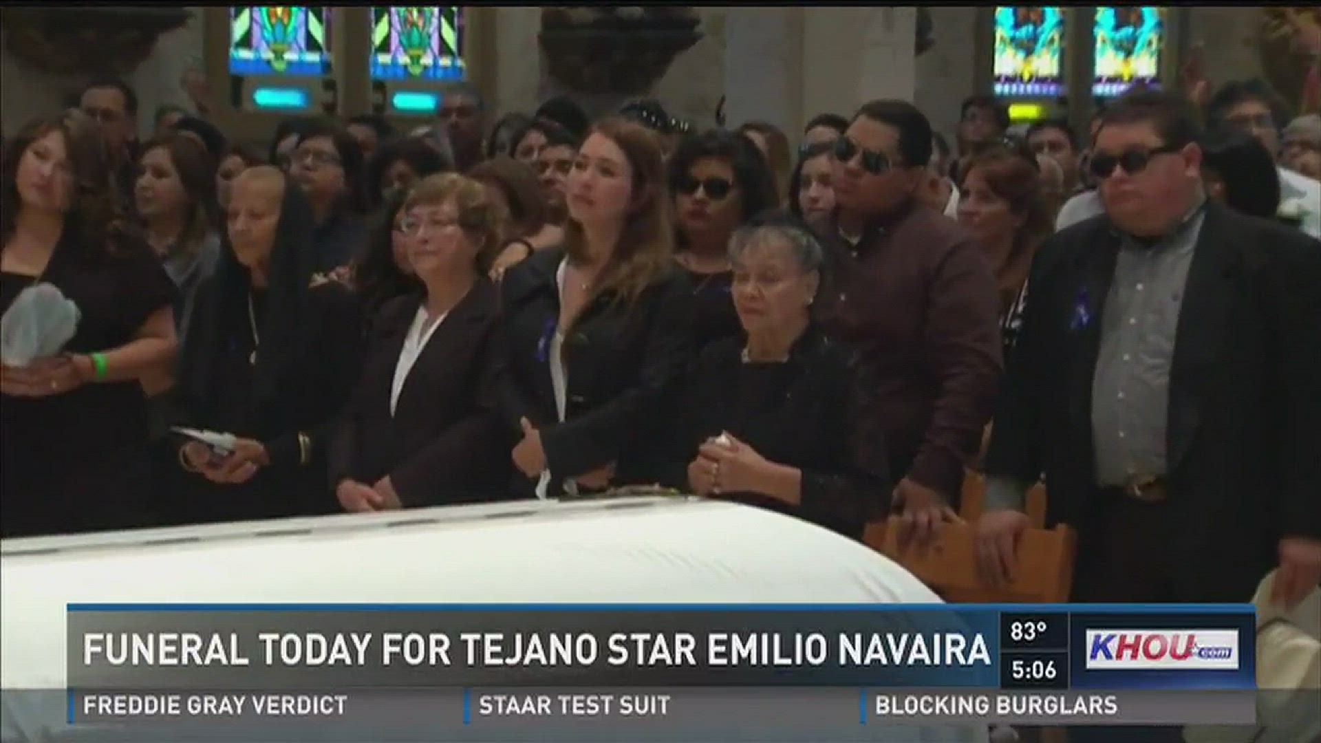 Emilio Navaira funeral service held in San Antonio | khou.com