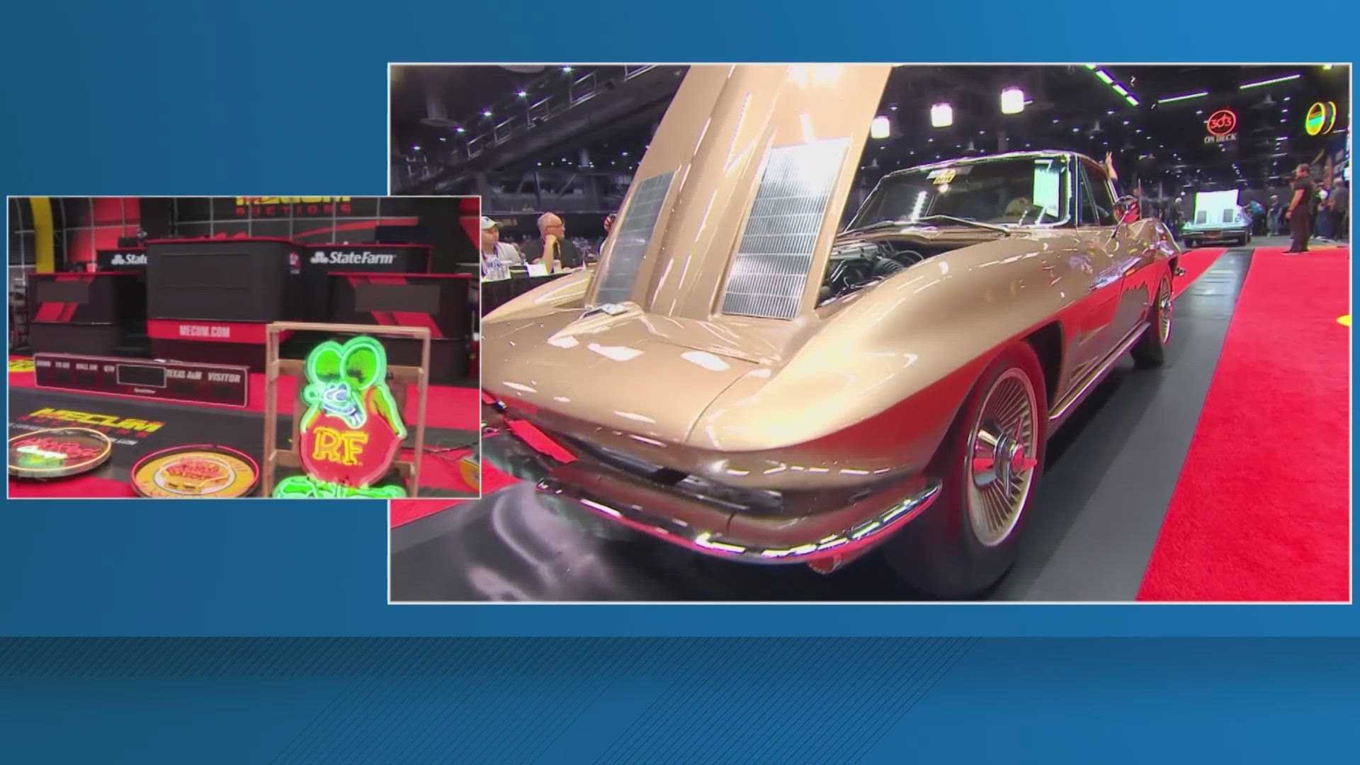 Mecum Auctions returns to Houston with 1000+ collector cars | khou.com