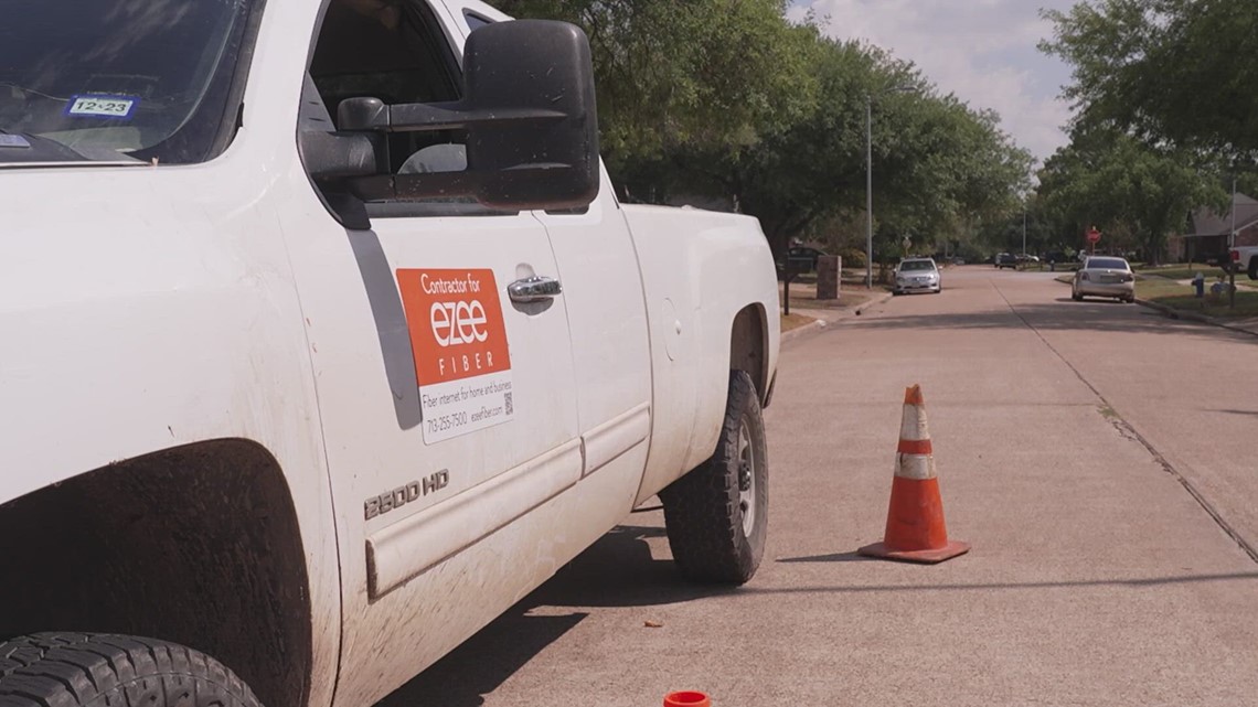 Internet contractor reimburses Houston homeowner for damaged yard ...