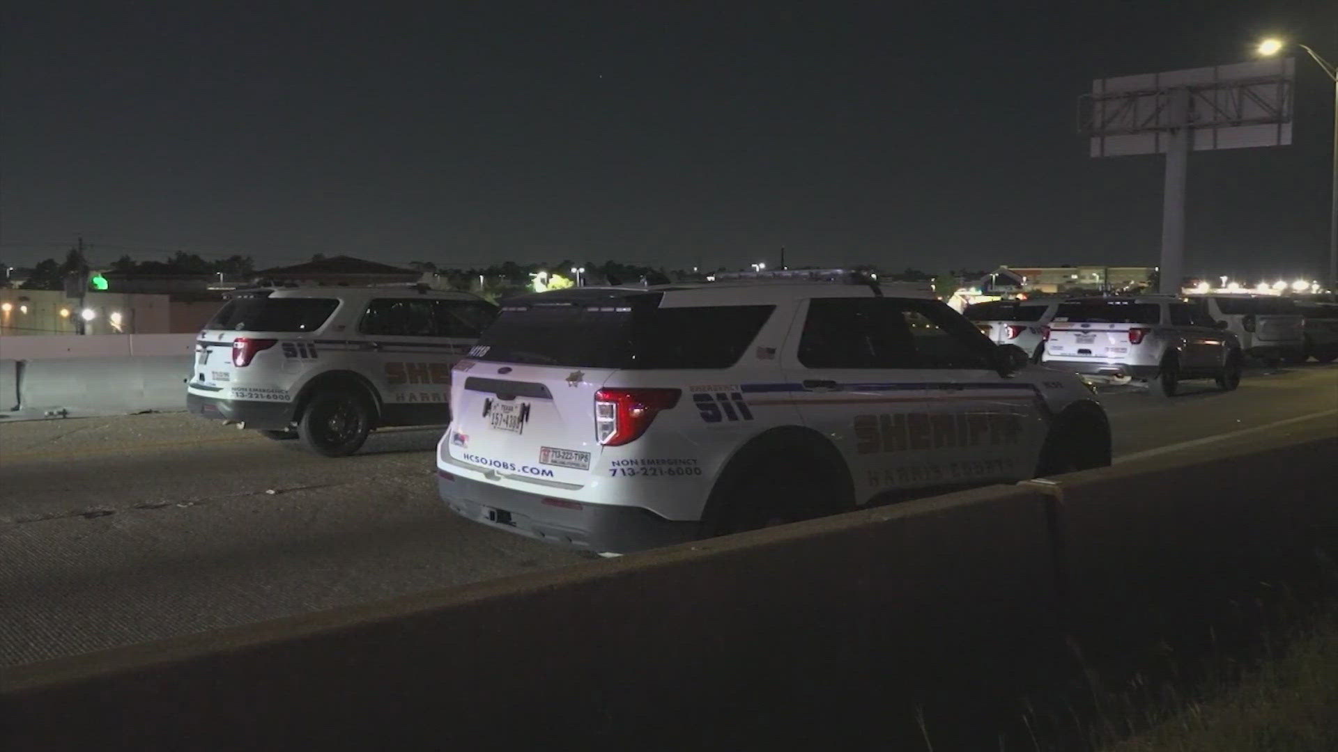 Louisiana murder suspect dies after running into Beltway 8 traffic ...