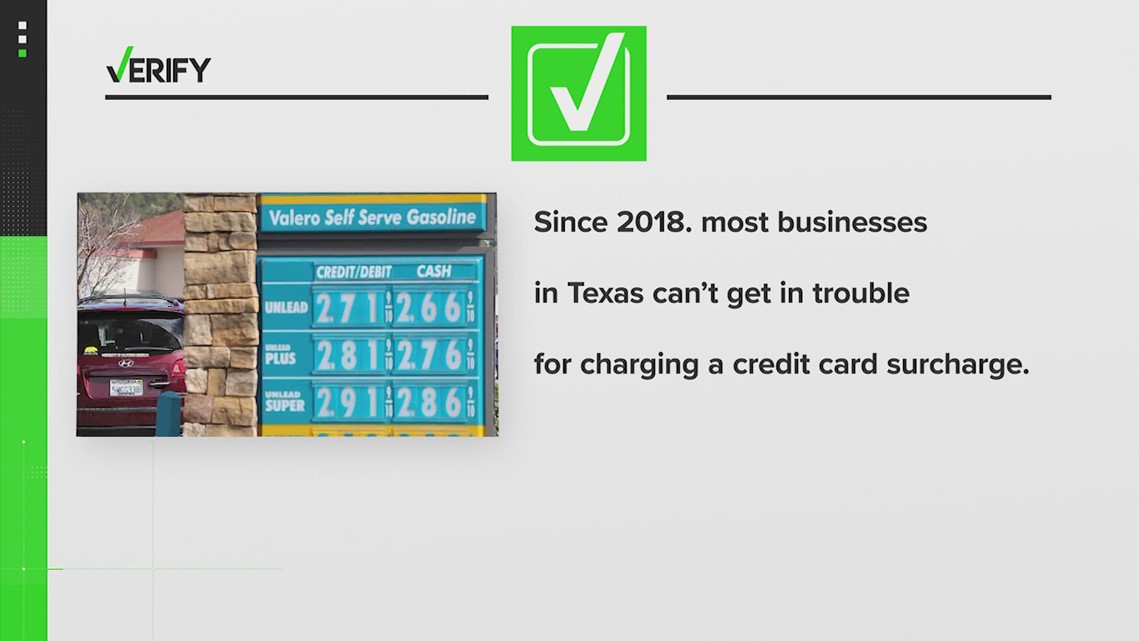 VERIFY: Yes, gas stations can charge a surcharge for using a credit ...