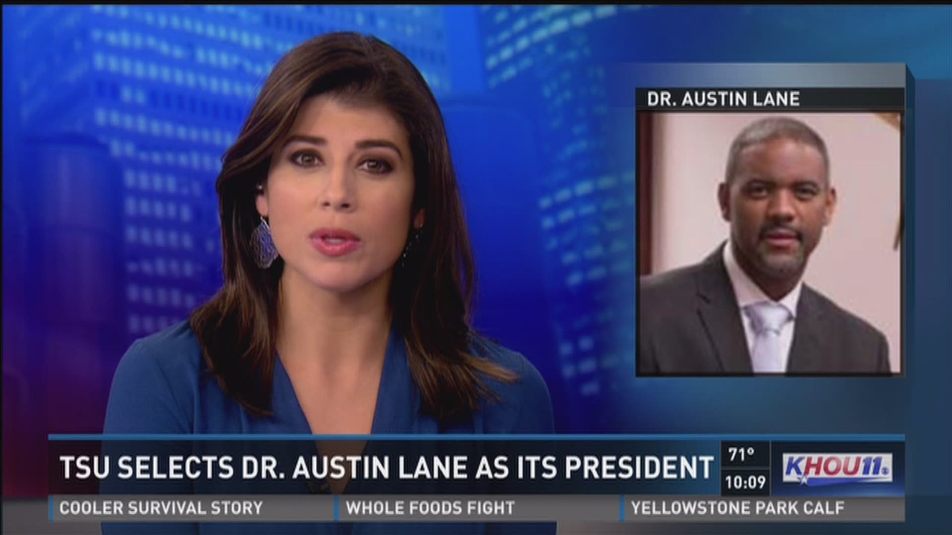TSU selects Dr. Austin A. Lane as new president | khou.com