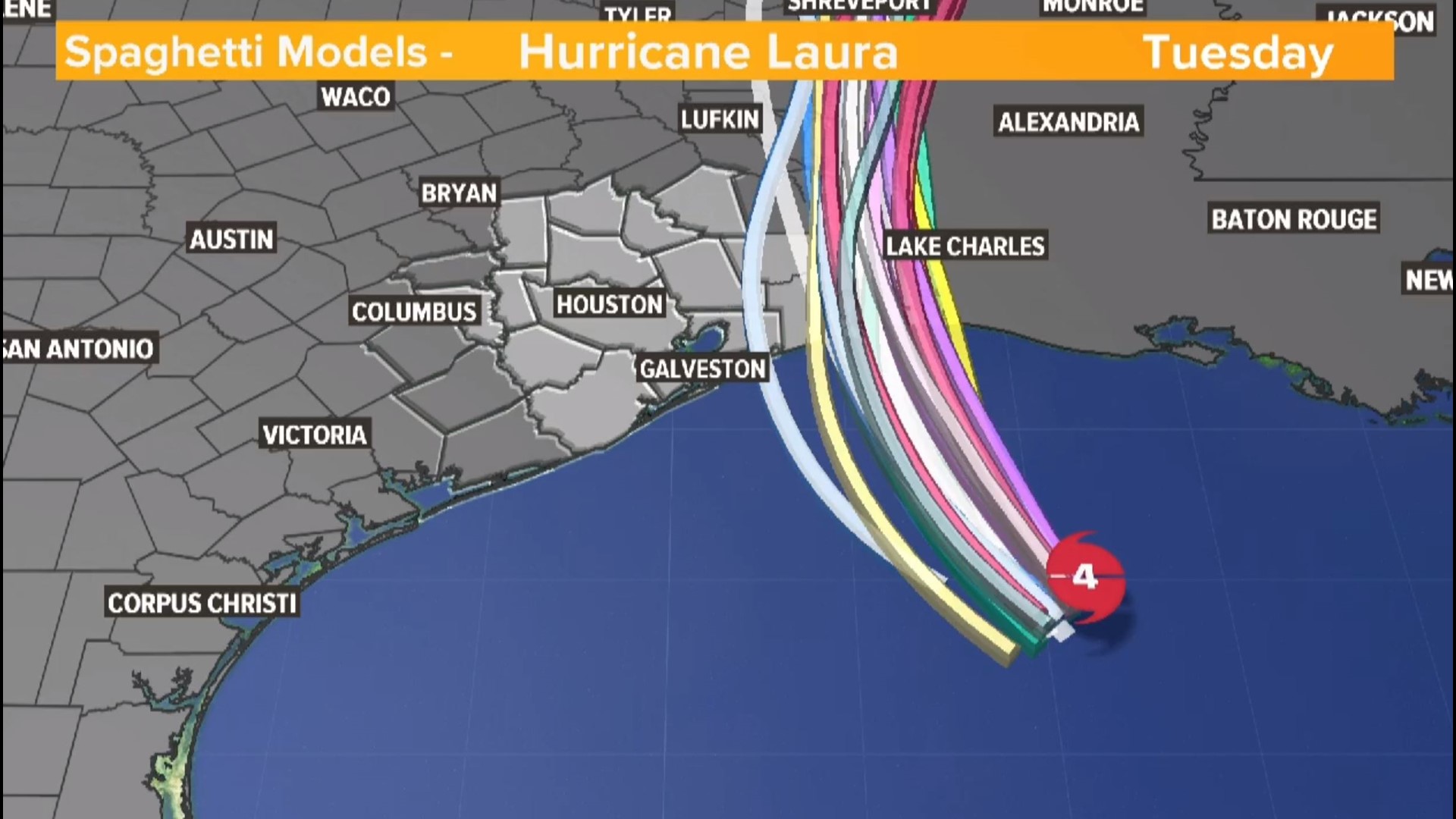 Hurricane Laura path, tracks and spaghetti models | khou.com